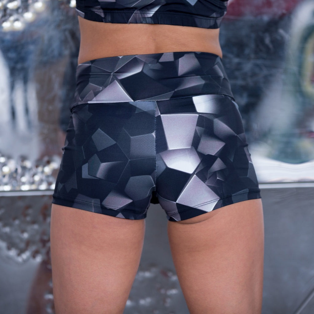 20% OFF Short Culotte Pole Dance 3D "METAVERSO COLLECTION" Basic Botto – Oh My Goddess Pole Clothing